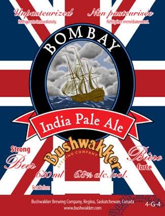 Bombay IPA « Bushwakker Brewpub Regina