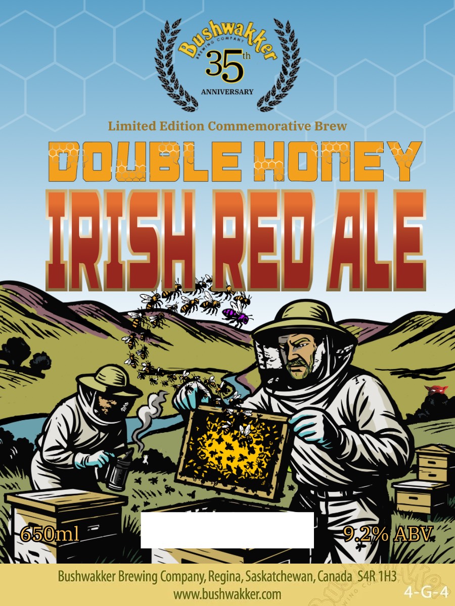 35th Anniversary Double Honey Irish Red Ale « Bushwakker Brewpub Regina